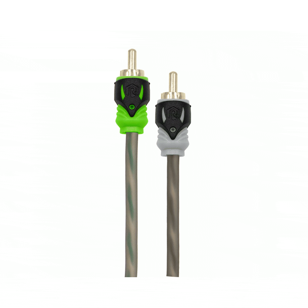 Raptor RCA 2-Channel Audio Cable - 2F-1M | Rush Bikes