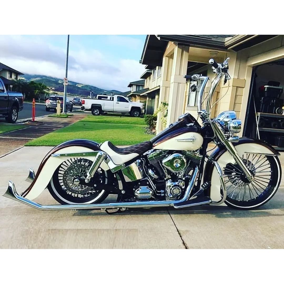 21" Softail Fat Boy Fender Package | Rush Bikes