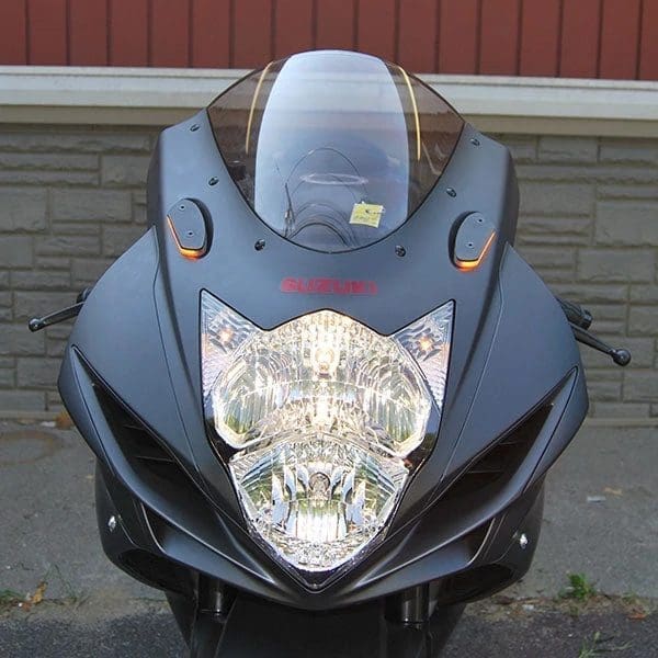 NRC Mirror Block Off LED Turn Signals GSX-R | RUSH BIKES