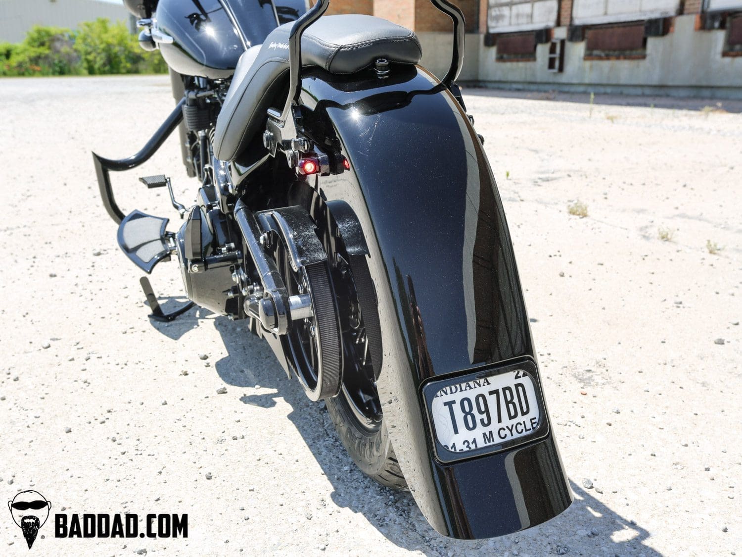 Bad Dad Softail Stretched Fender Kit, '18-'22 | RUSH BIKES