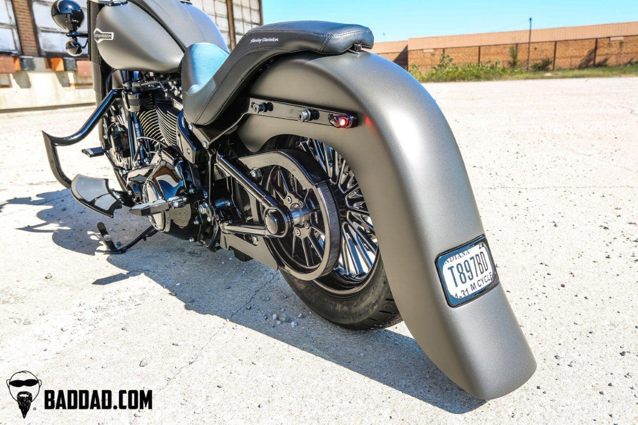 Bad Dad Softail Stretched Fender Kit, '18-'22 | RUSH BIKES