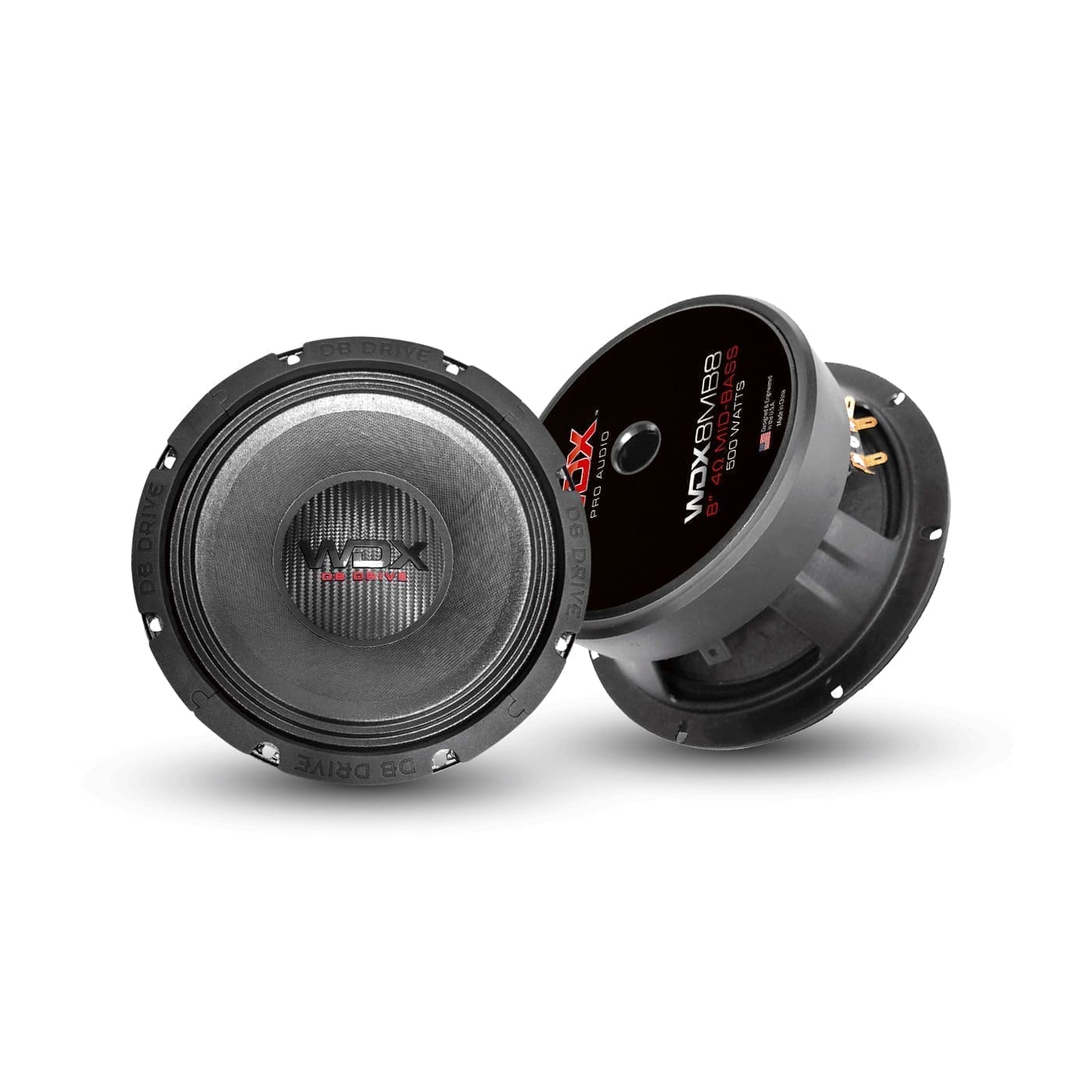 DB Drive 8" Pro Audio Mid-Bass Speaker | Rush Bikes