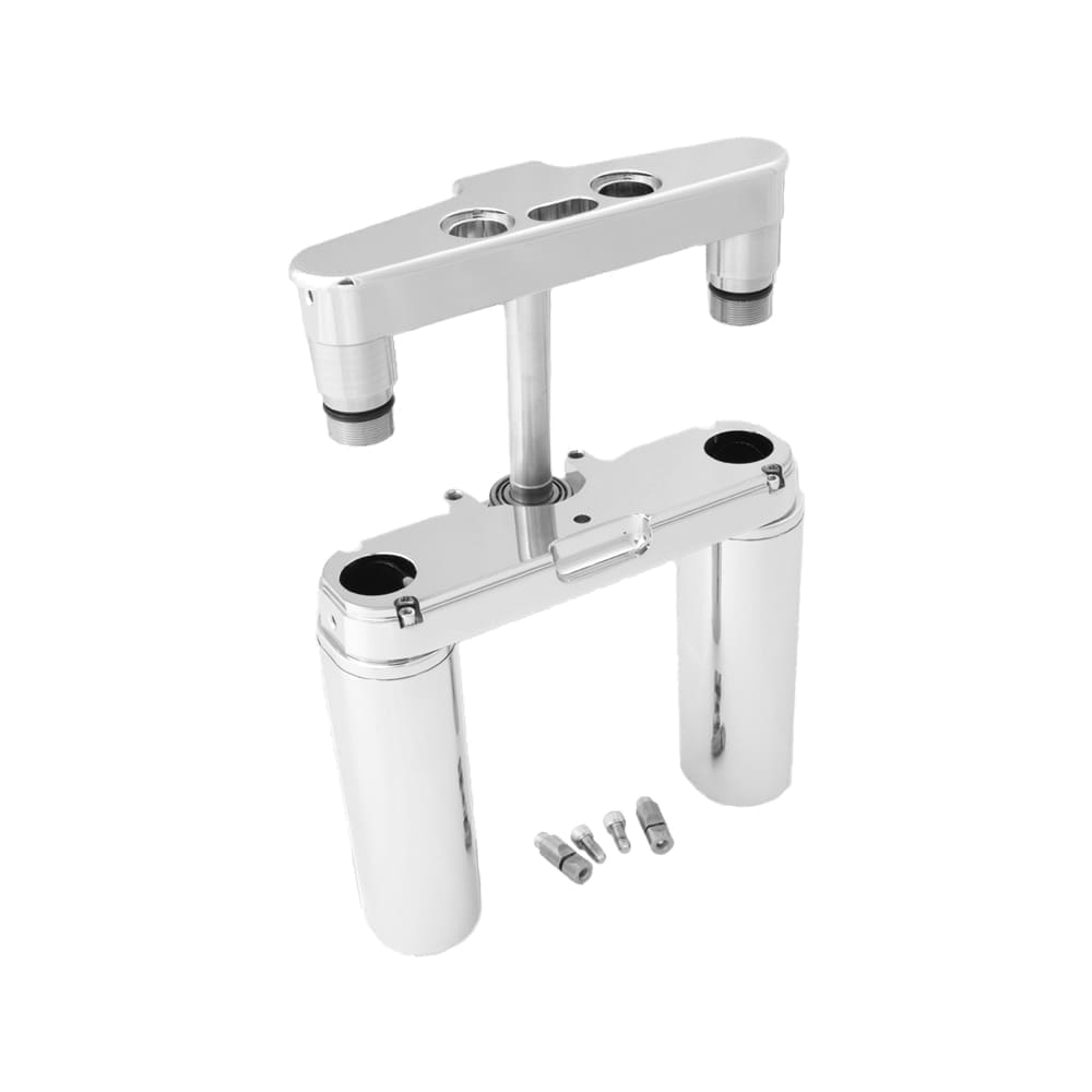 HHI Raked Triple Tree Kit, '84-'17 Softail | RUSH BIKES