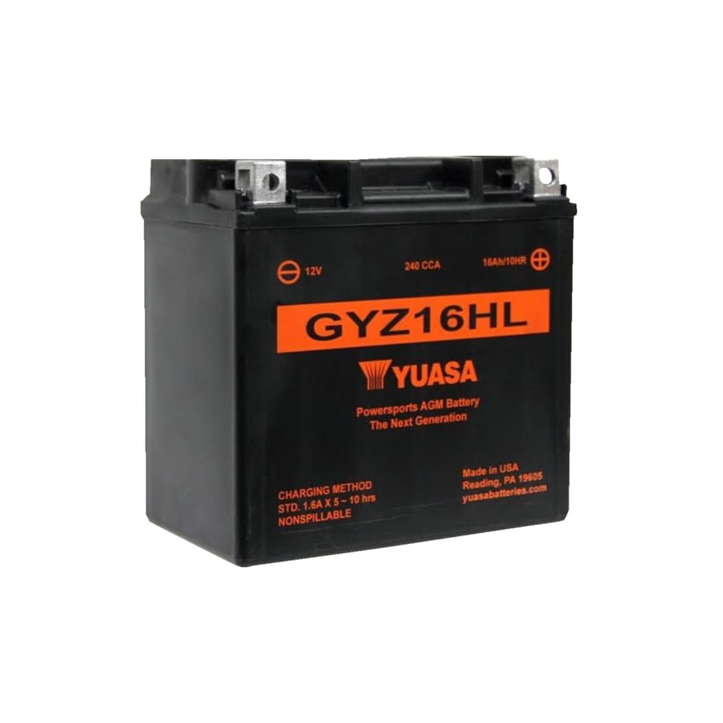 GYZ16HL Factory-Activated AGM Maintenance-Free Battery | Rush Bikes